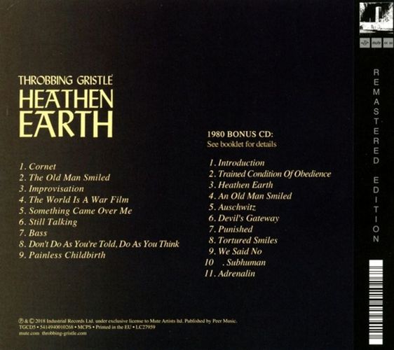 Throbbing Gristle: Throbbing Gristle: Heathen Earth - - (CD kaufen bei ...