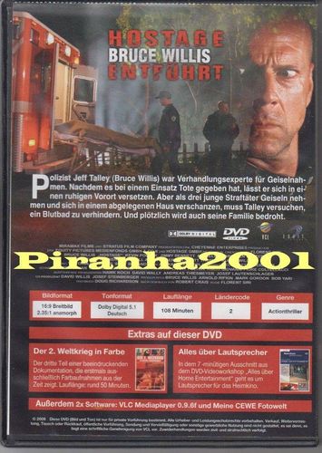 Hostage - Entführt - UNCUT - Bruce Willis - Ben Foster - Klassiker ...