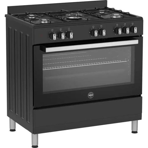 Gasherd Bertazzoni SEL925MN mit 5 Kochstellen, 95L Backofen, schwarz ...