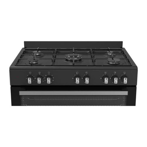 Gasherd Bertazzoni SEL925MN mit 5 Kochstellen, 95L Backofen, schwarz ...