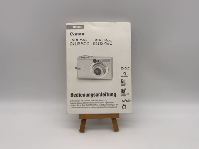 Canon IXUS 500 IXUS 430 Bedienungsanleitung Deutsch kaufen bei Hood.de