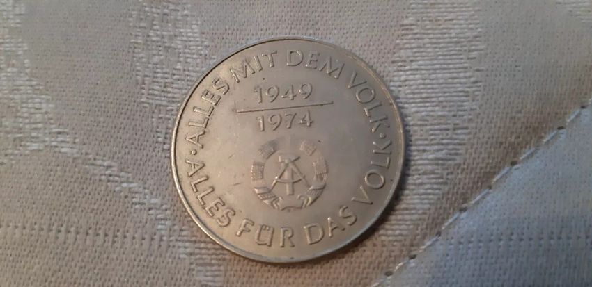 10 Mark DDR 1974 "A" Alles Für Das Volk-Alles Mit Dem Volk kaufen bei ...