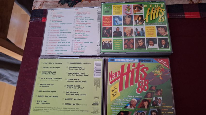 OLD Neue Hits 88 & 89 - 2 Alben (Sandra, Modern Talking, Bad Boys Blue ...