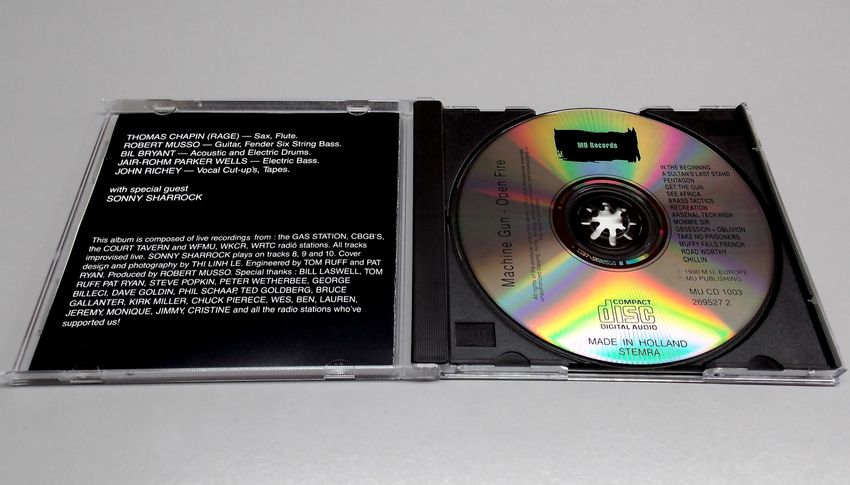 Machine Gun - Open Fire - 1989 1990 - Free Jazz Rock, Avantgarde m-/vg+ ...