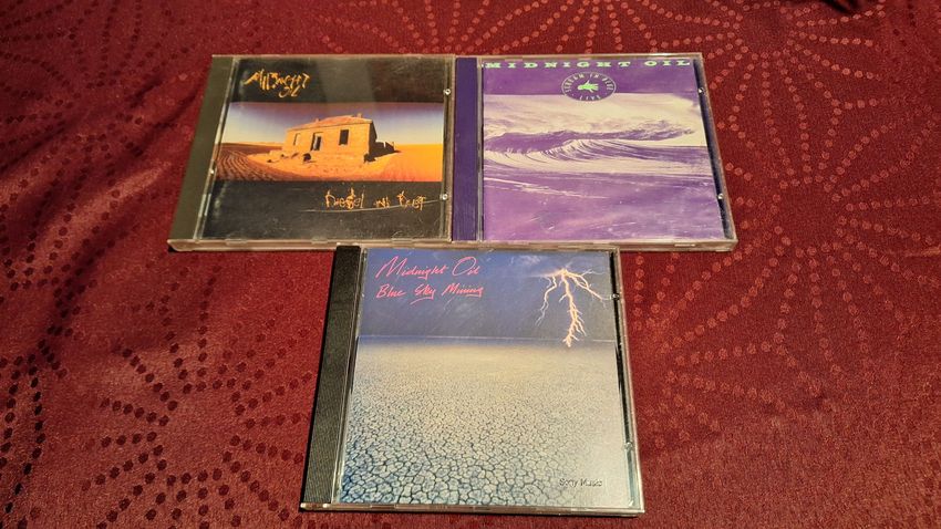 Midnight Oil - 3 CDs (Blue Sky Mining, Scream in Blue, Diesel & Dust ...