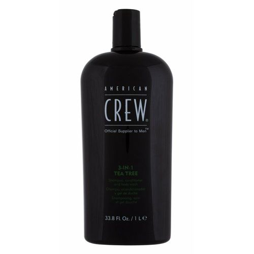 American Crew 3-In-1 Tea Tree Shampoo/Conditioner/Body Wash 1000ml ...