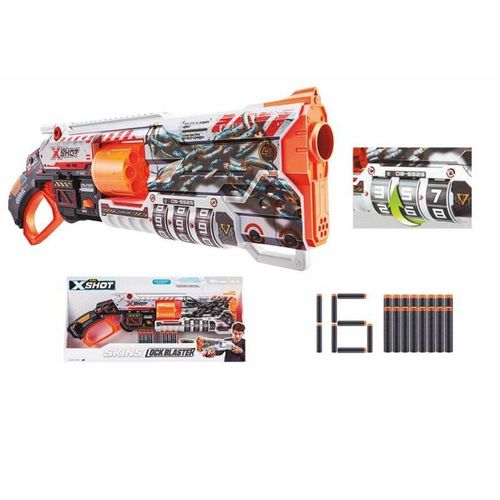 X-Shot - Skins Lock Blaster Mit Darts 36606 kaufen bei Hood.de