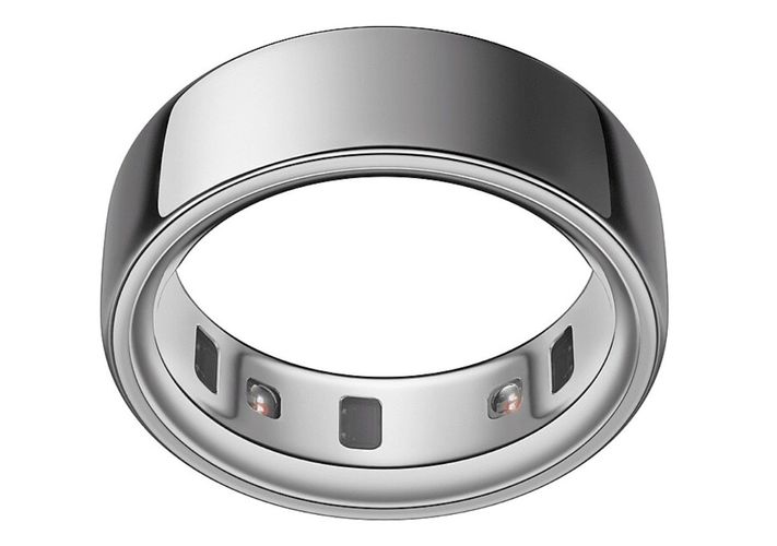 Oura Ring 4 Silver Size 8 Titan Beschleunigungssensor Funktionen EKG ...