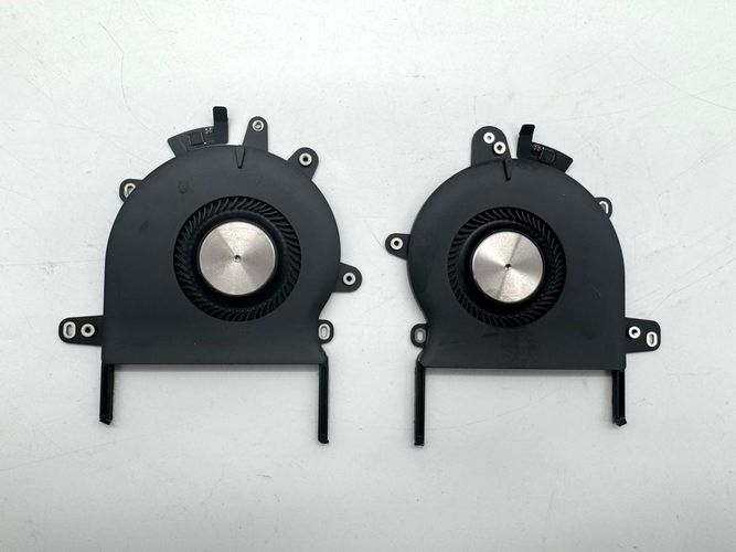 Apple MacBook A1989 Cooling Fan Set CPU + GPU 00020K02C 00020K01C ...