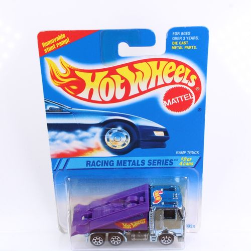 Hot Wheels 1995 - Blue Card Collector - Ramp Truck - Racing Metals ...