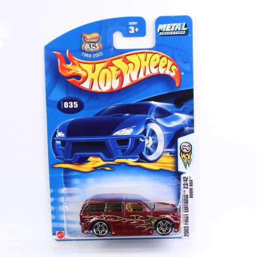 Hot Wheels 2003 - BLUE CARD Collector - BOOM BOX - First Editions ...