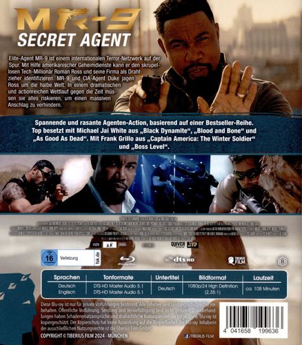 MR-9: Secret Agent (Blu-ray) - ALIVE AG - (Blu-ray Video / Action ...