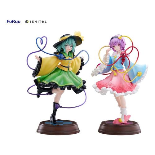 Touhou Project Tenitol PVC Statue Koishi Komeiji & Satori Komeiji 22 cm ...