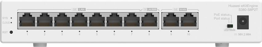 HUAWEI Router S380-S8P2T 2xGE WAN 8xGE LAN PoE+ 124W eKit DE (P) kaufen ...