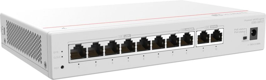 HUAWEI Router S380-S8P2T 2xGE WAN 8xGE LAN PoE+ 124W eKit DE (P) kaufen ...