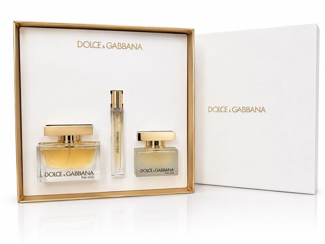Dolce & Gabbana The One Damen Geschenkset EDP 75ml + EDP 10ml + Hair ...