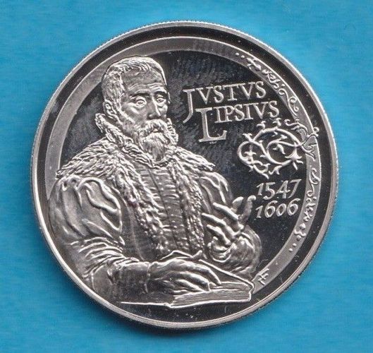 Belgien 10 € 2006, SILBER, 400. Jahrestag - Tod von Justus Lipsius RAR ...