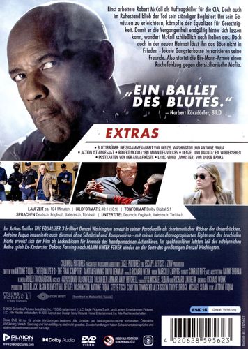 The Equalizer 3 - The Final Chapter - PLAION GmbH - (DVD Video / Action ...