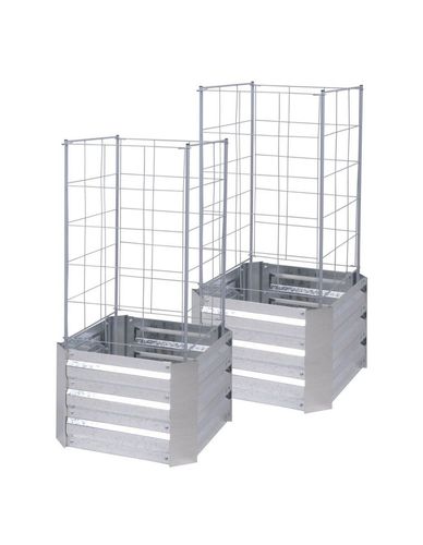 Beetumrandung mit Rankhilfe 92 cm hoch, 2er-Set Pflanzenbeet kaufen bei ...