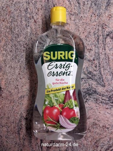 Surig, Essig, Essig-Essenz, 25%, Weißer Essig, 1 Liter kaufen bei Hood.de