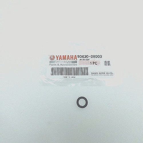 YAMAHA Dichtung für Getriebeölablasschraube Original Nummer 90430-08003 ...