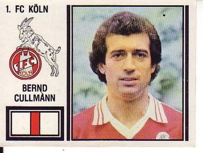 Panini Fussball 1981 Bernd Cullmann 1. FC Köln Bild 224 kaufen bei Hood.de
