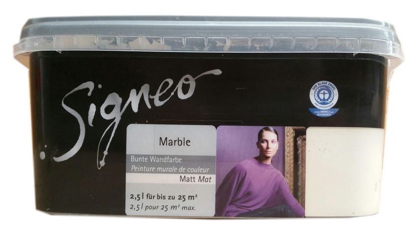 24 Signeo Wandfarbe Milky White